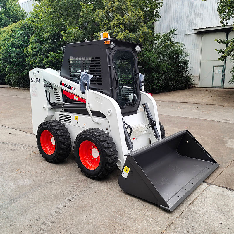 5 units of SSL750 skid steer loaders delivery to South America - Baoomax